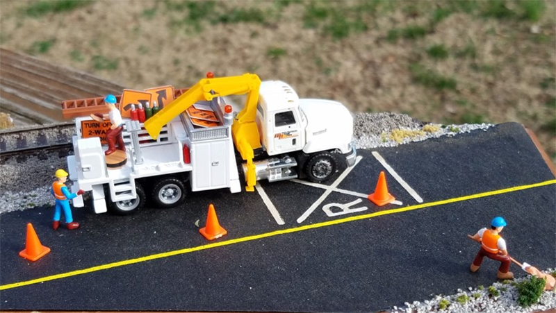 Mack CH Traffic Control Maintenance Truck- By Dana Stratton