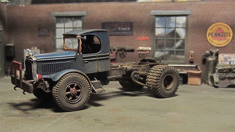 Mack FK Truck Tractor - By Chester Fesmire