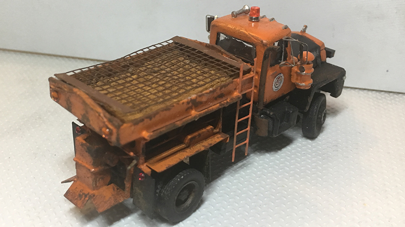 Mack RD600 Snow Plow/Spreader Truck - By Brian Donato