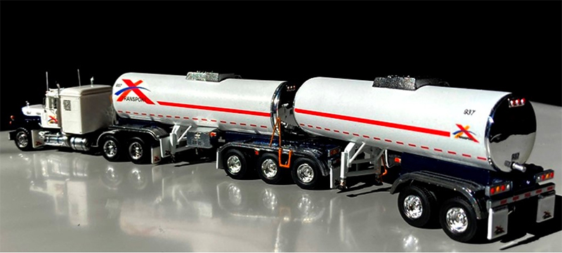 Béton Transport Mack RL/RS-700 Truck Tractor & B-Train Tank Trailers ...