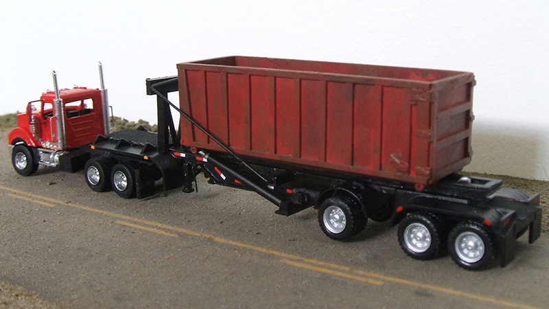 Mack Titan Truck Tractor & Roll Off Trailer - By Alain Plante