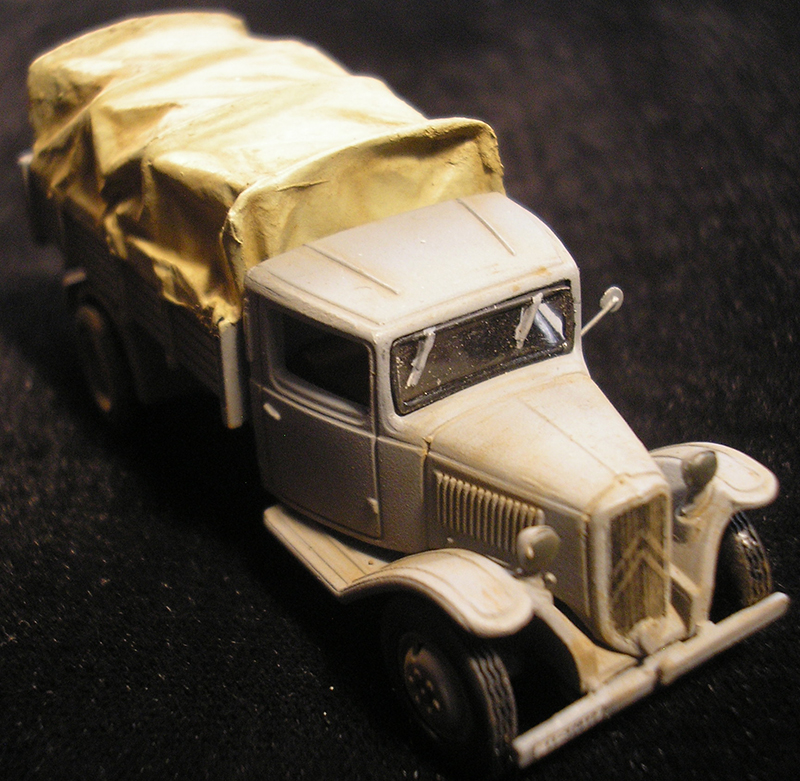 WWII Citroen Type 23 RU In German Service - By Rick Hoskinson