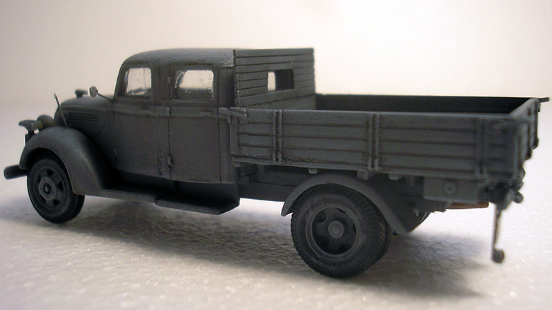 German Ford 917G Double Cab Military Truck