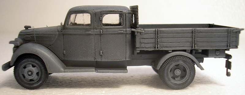 German Ford 917G Double Cab Military Truck