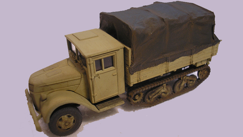 WWll German Half Track "Maultier" (Mule) - By Rick Hoskinson