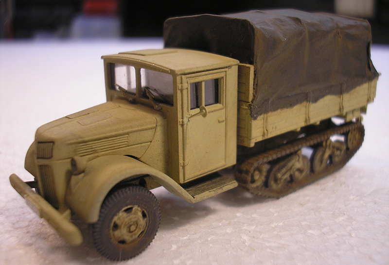 WWll German Half Track "Maultier" (Mule) - By Rick Hoskinson