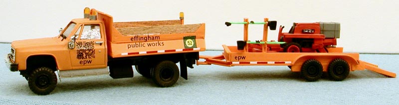 Chevrolet C-30 Dump Truck & Mower