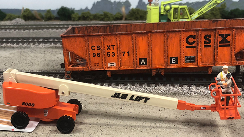 JLG 800S Man Lift - By Jesse Weigand