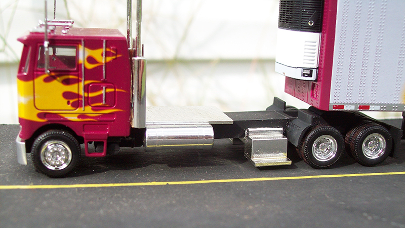 Stretched Peterbilt 362 Truck Tractor & 53' Refrigerated Trailer - By ...