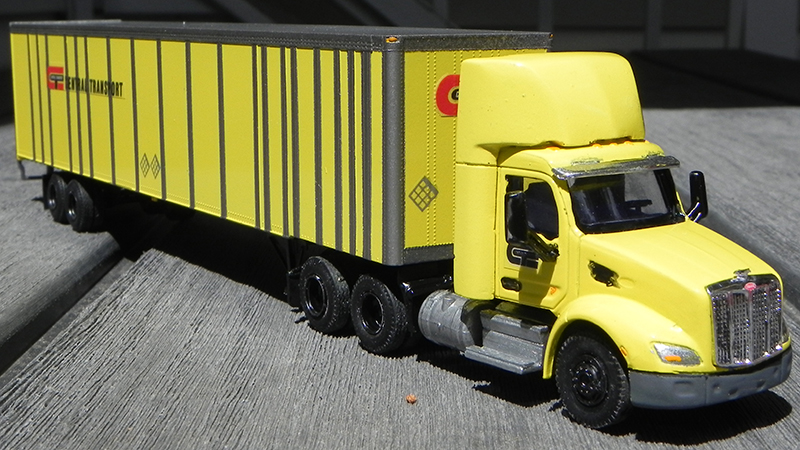 Central Transport Perterbilt 579 Truck Tractor & 53' Wabash Duraplate ...