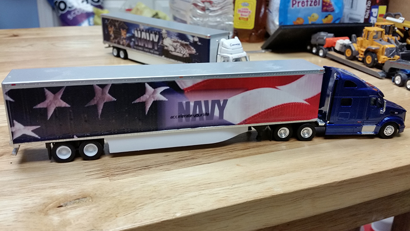 U.S. Navy Peterbilt 587 Truck Tractor - By Dan Basler