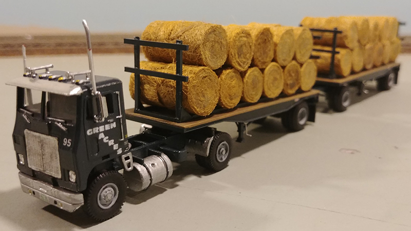 White Road Commander II Truck Tractor & Flatbed Doubles - By James Biela