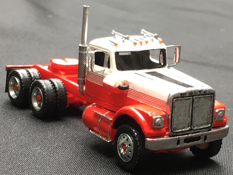 White Road Boss Truck Tractor - By Paul Kittle