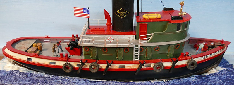 Reading Railroad Tug Boat "Shamokin" - By Paul Andriscin