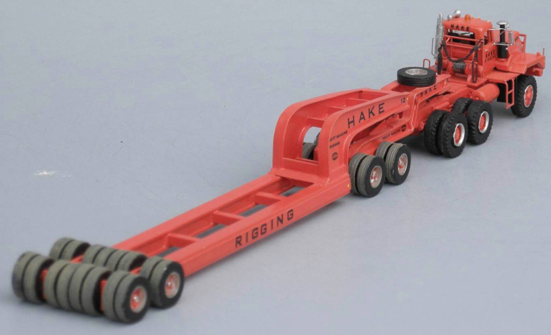 Hake Rigging Mack DM800 & Heavy Duty Beam Trailer