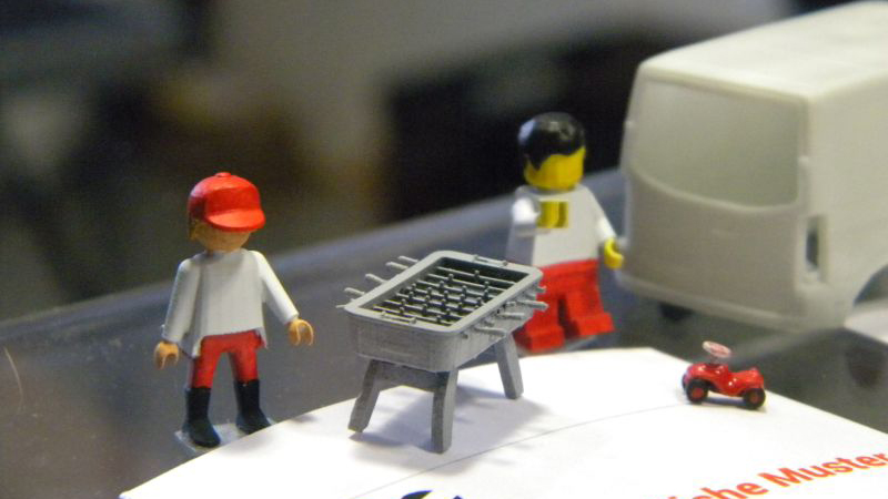 1/87 Scale 3D Print Samples - By Michael Scheel