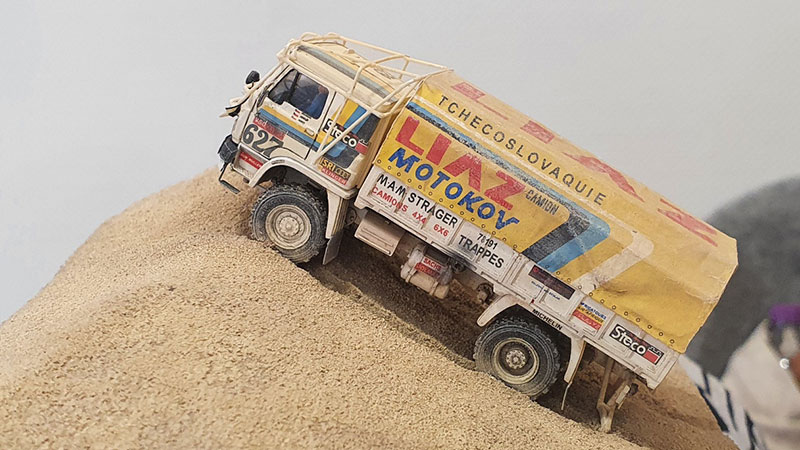 Liaz 100.55D Dakkar Rally Truck - By Christian Schulz