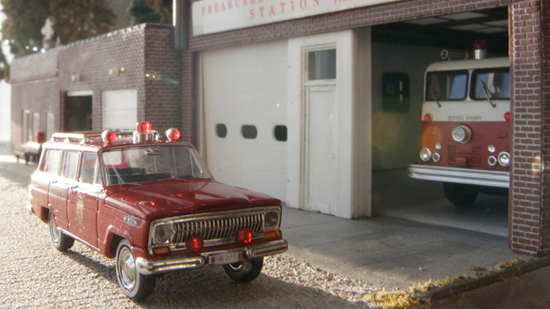 Jeep Wagoneer Fire Chief Car - By Jussi Kivi