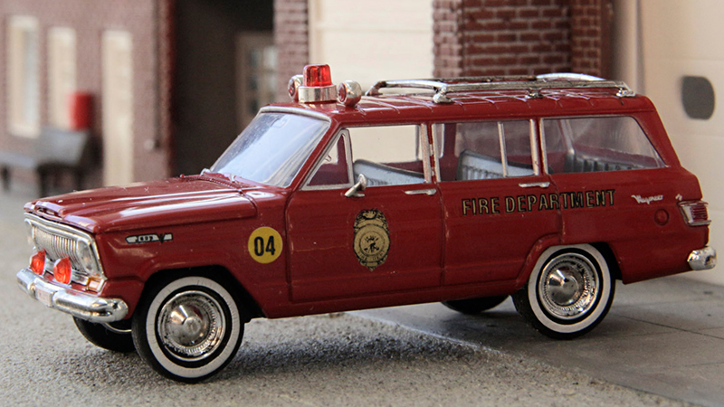 Jeep Wagoneer Fire Chief Car - By Jussi Kivi