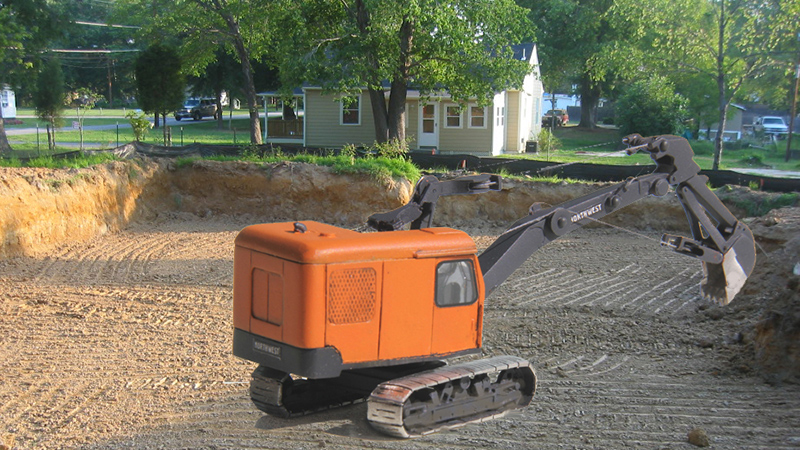 Northwest Cable Operated Excavator - By Marcel Devlieger