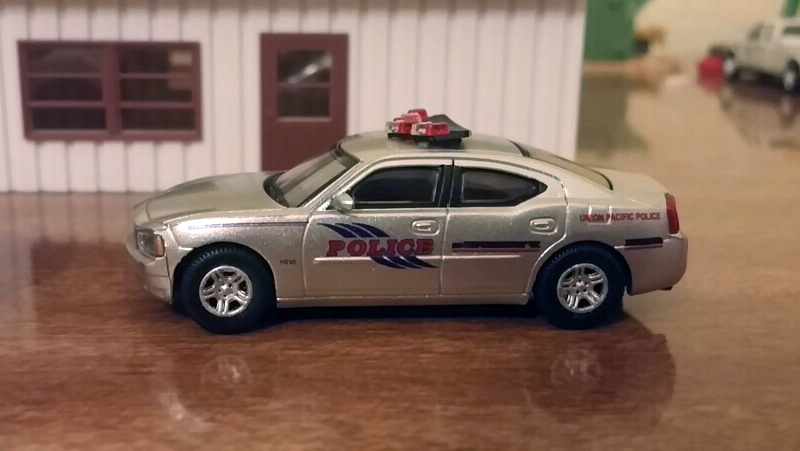 Union Pacific Railroad Pacific Police Vehicles - By Raymond Rodriguez